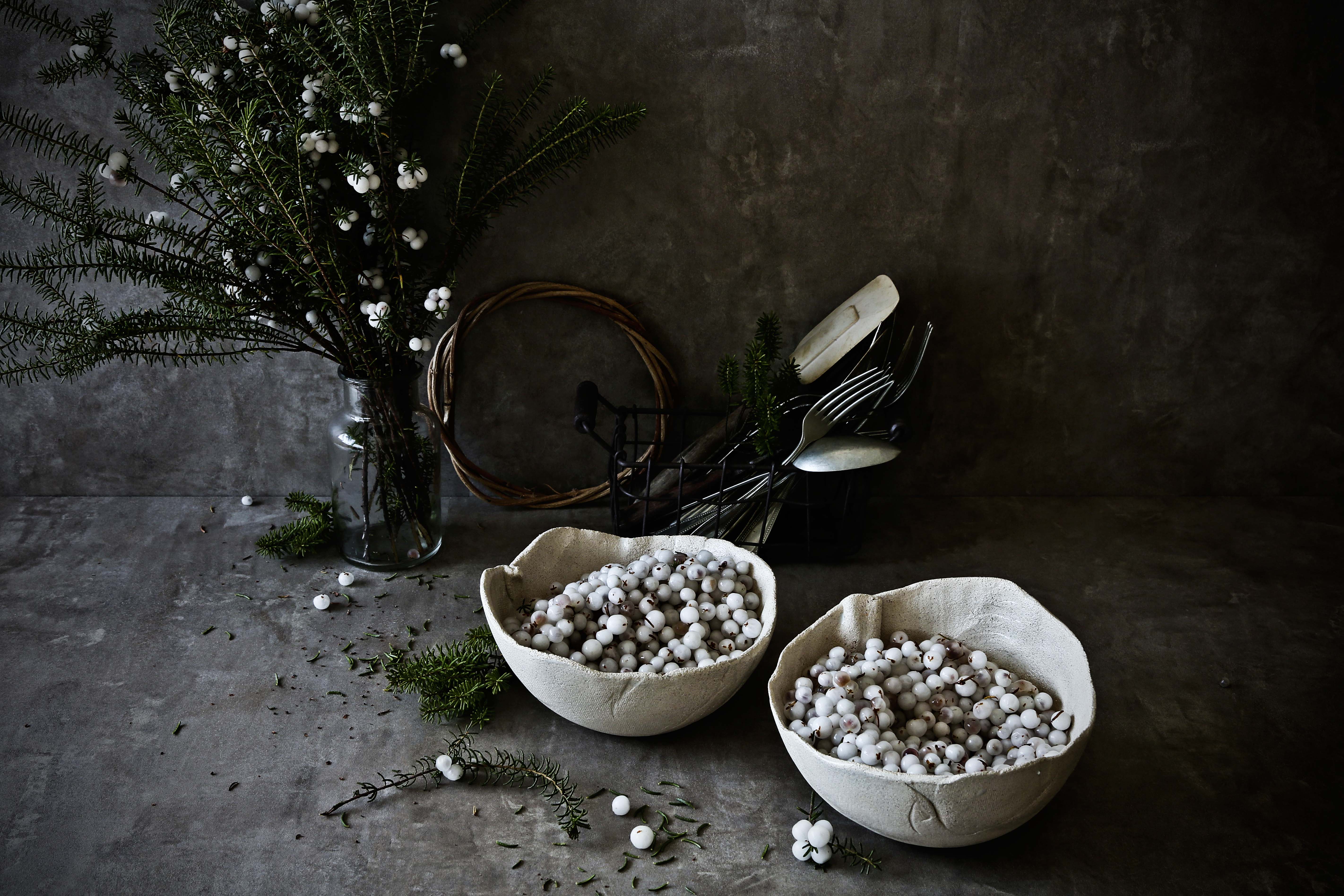 Tarte natural de camarinhas e amoras # Natural crowberry and blackberry pie